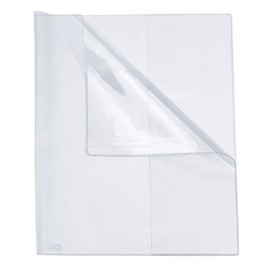 capa protetora p/caderno universitario transparente 230x290mm ref 219